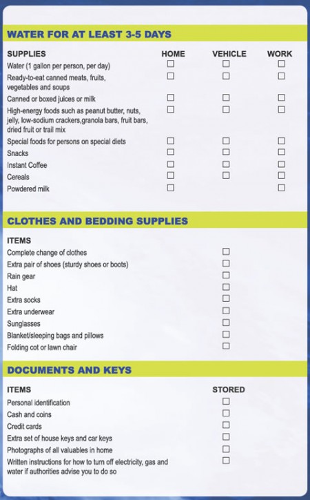 Checklist – Trinidad and Tobago Electricity Commission